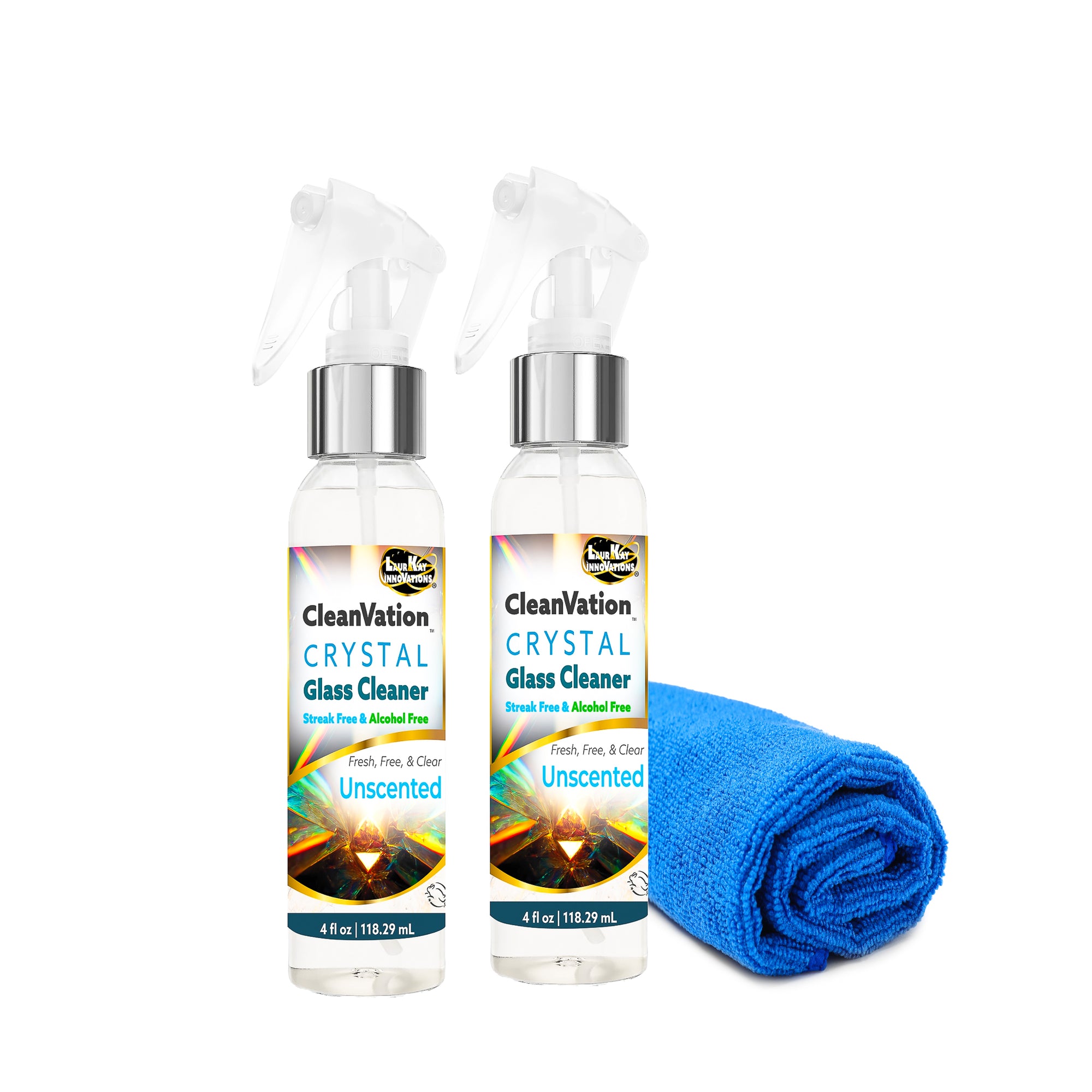Crystal Plant-Based Glass Cleaner