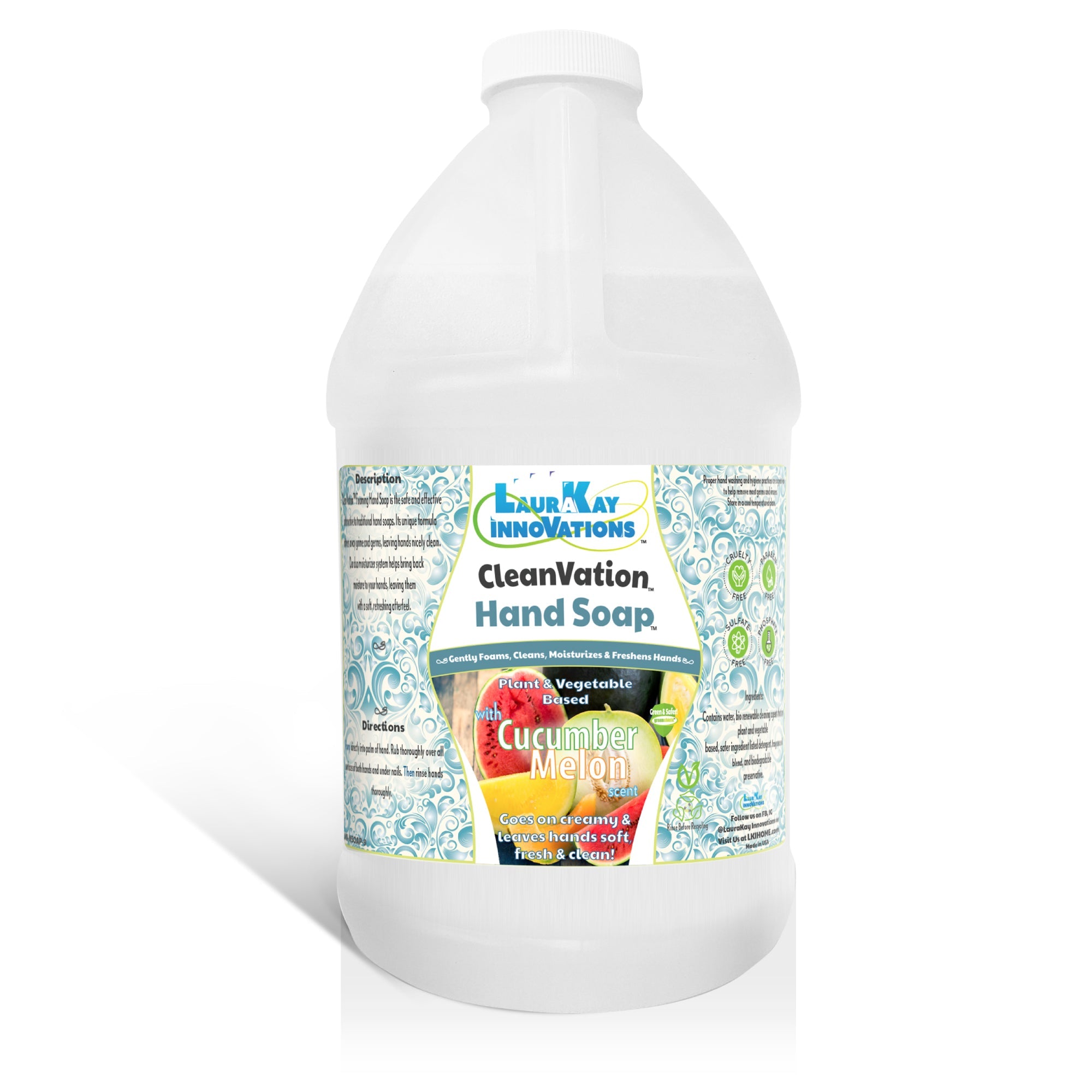 CleanVation HandSoap™ Safer & Effective Foaming Hand Soap - 1 Gallon R