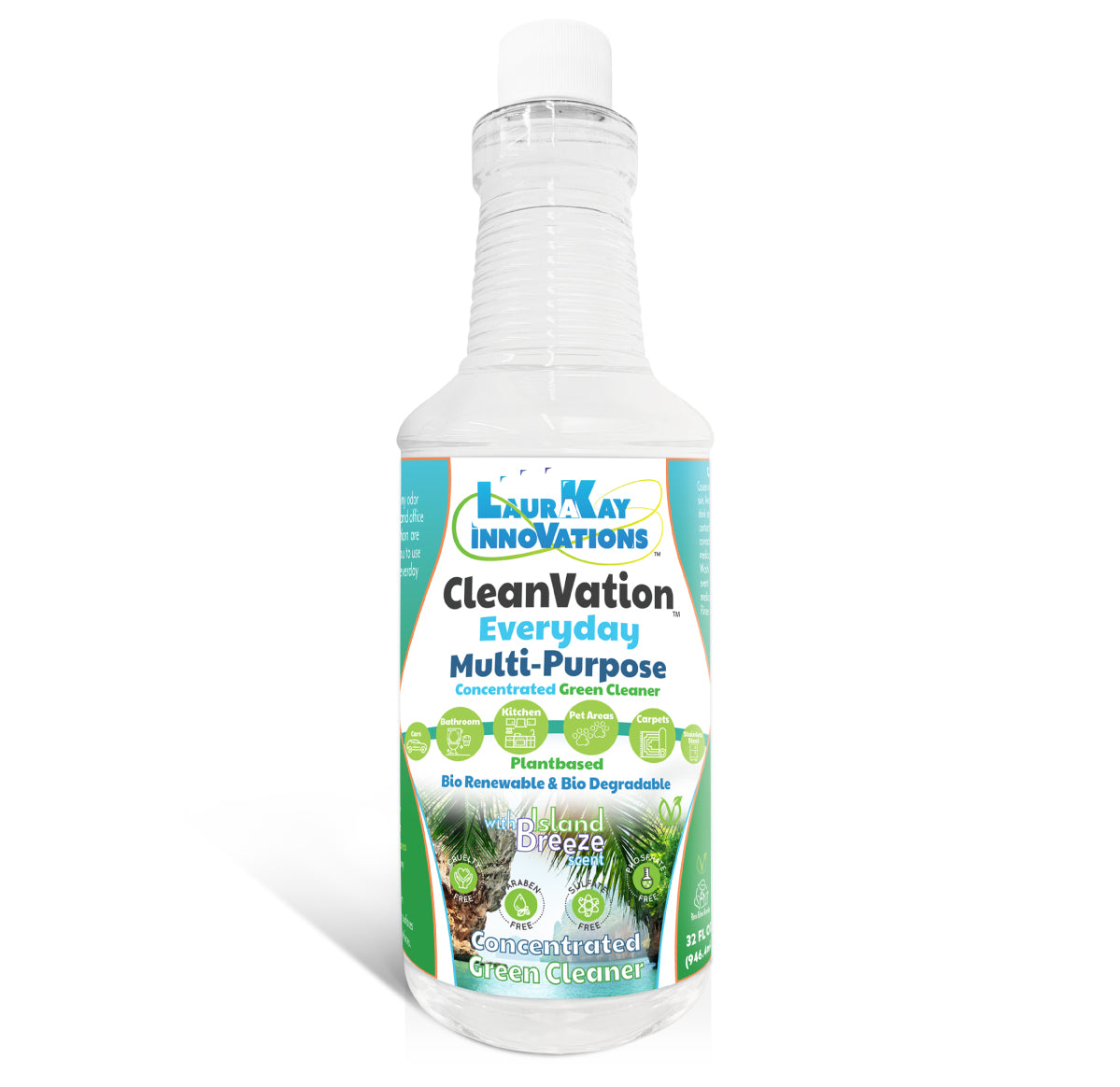CleanVation Everyday™ 32 fl oz: All Purpose Safer & Effective Concentr